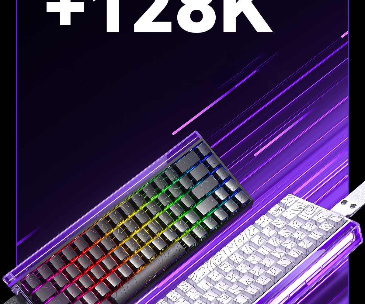 Aula HERO 68HE Magnetic RT Mechanical Keyboard 68Keys 8Khz คีย์บอร์ด ...