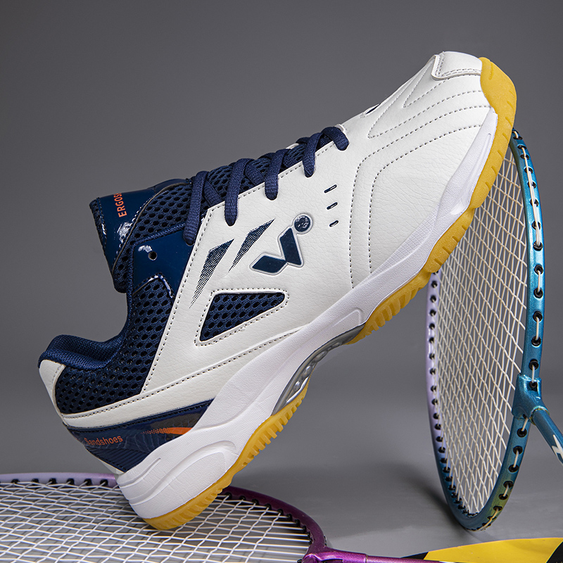 ใหม่ รองเท้ากีฬา ผู้ชายและผู้หญิง รองเท้าวิ่ง แบดมินตัน เทนนิส ระบาย ...
