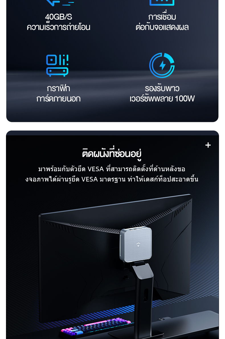 Machenike Mini PC II Intel i7-13620H, AMD Ryzen7 7840HS, AMD Ryzen5 6600H 16G DDR5 RAM 512G SSD ...