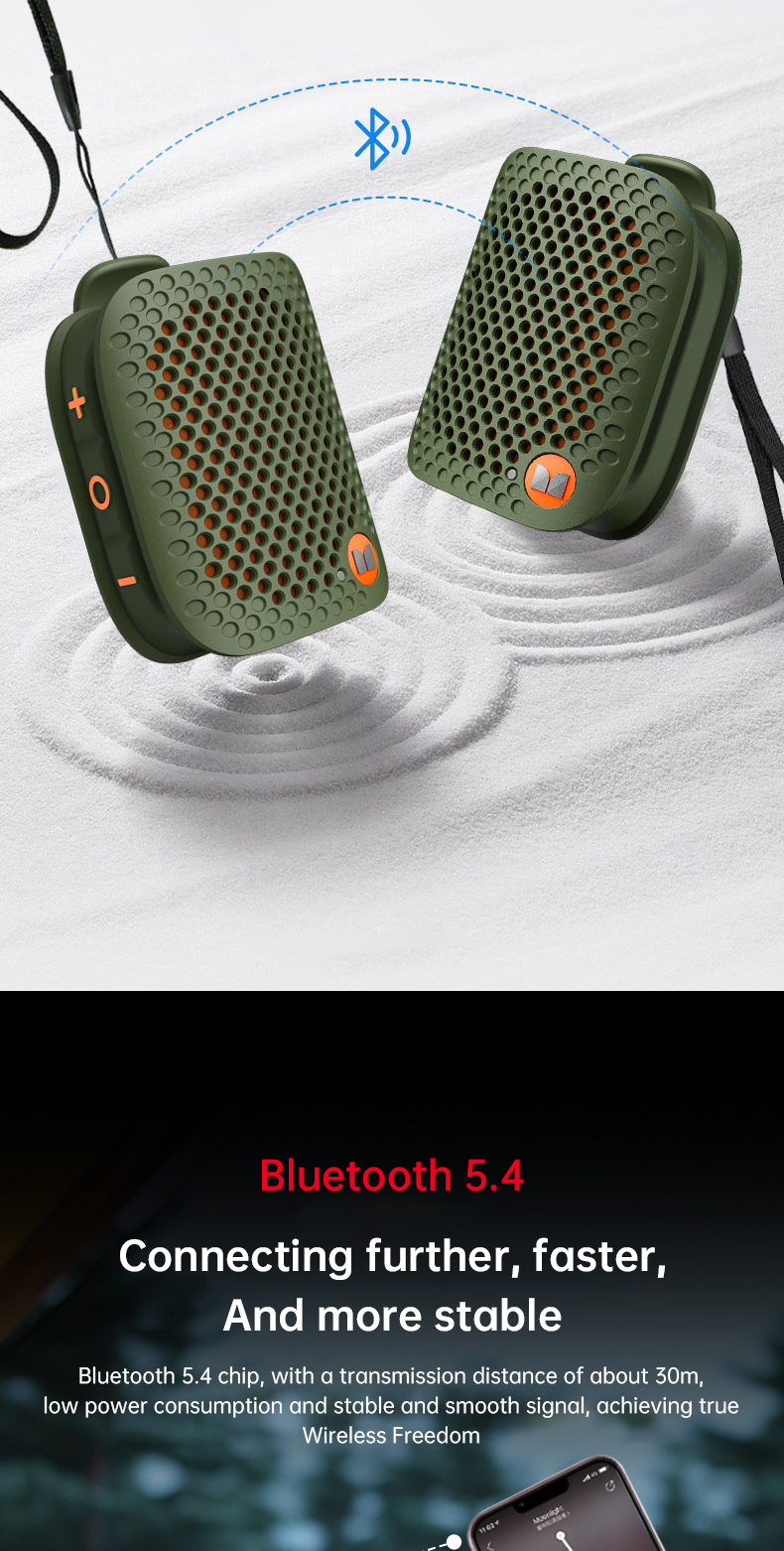 Monster M3 ลำโพง แบบพกพา mini ลำโพง เสียงดี เบสเเน่น สําหรับตั้งแคมป์ ท่องเที่ยว ลําโพงพกพา ...