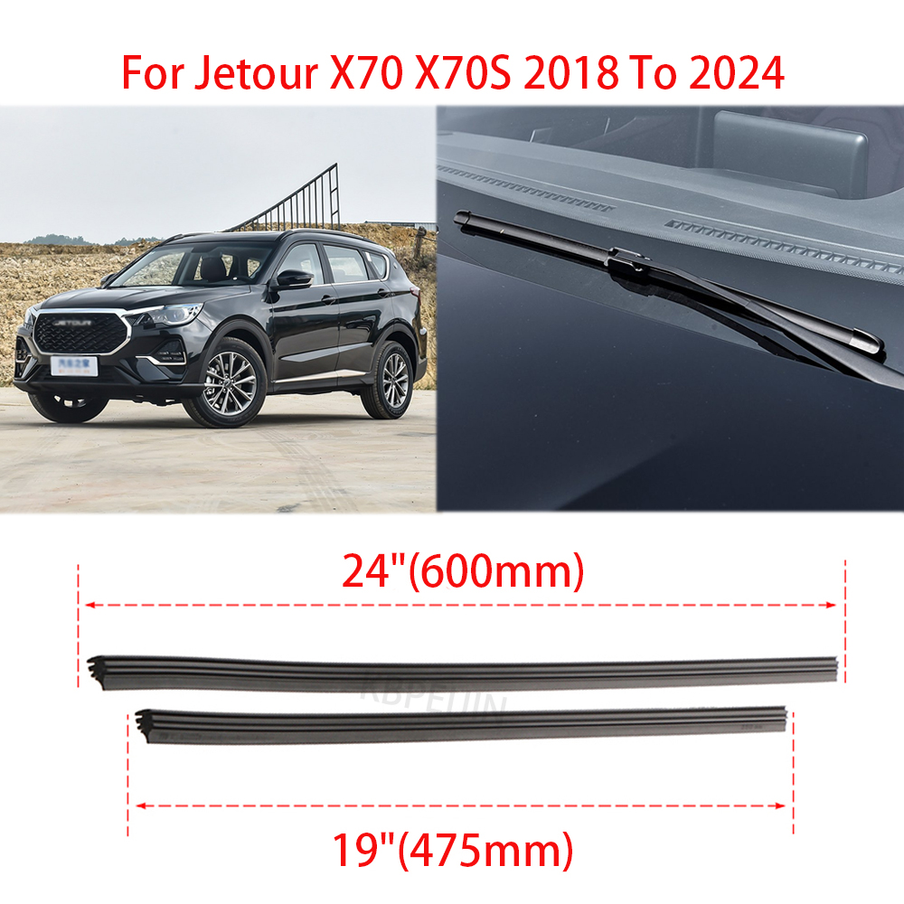 1 ชุดรถ Wiper Refill ยาง Strip 19" 24" สําหรับ Jetour X70 X70S 2018-2024 | Shopee Thailand