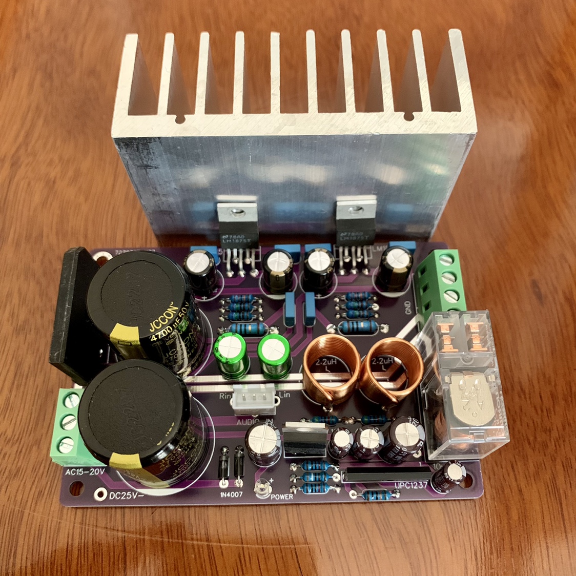 Gc รุ่น LM1875 บอร์ดขยายเสียง Hi-Fi DIY Kit - ระบบสเตอริโอ Audiophile 2 ...