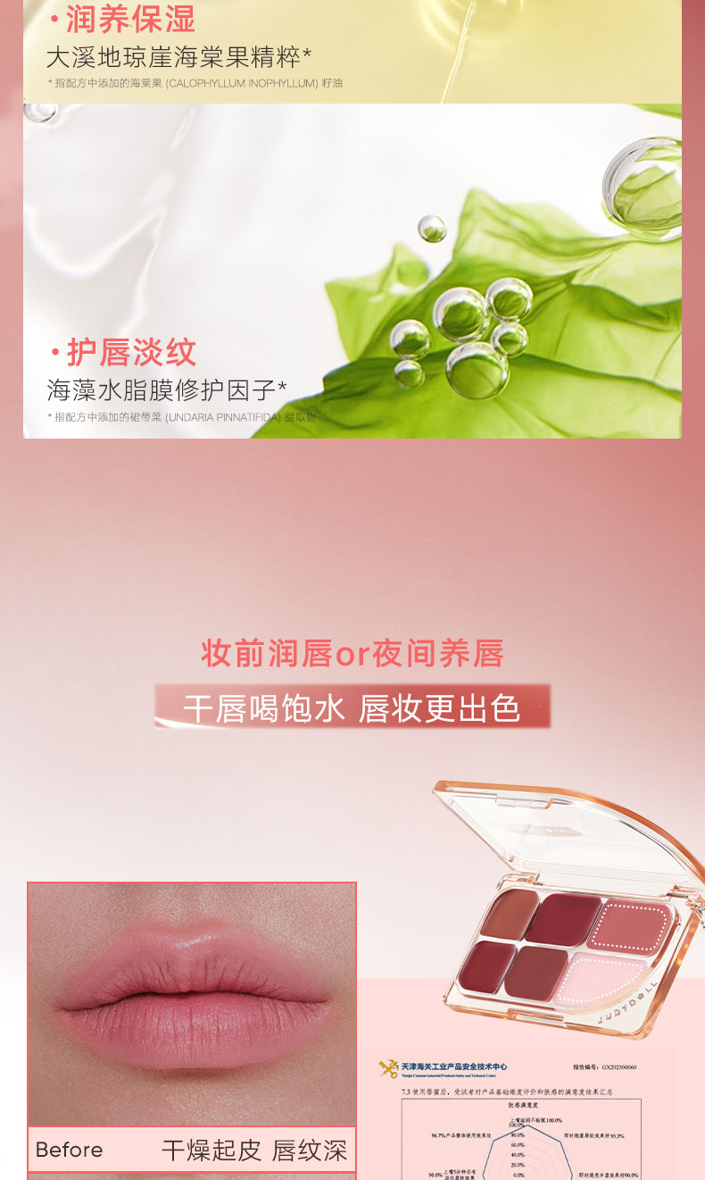 Judydoll judydoll พาเลทลิปสติกหกสี | Shopee Thailand