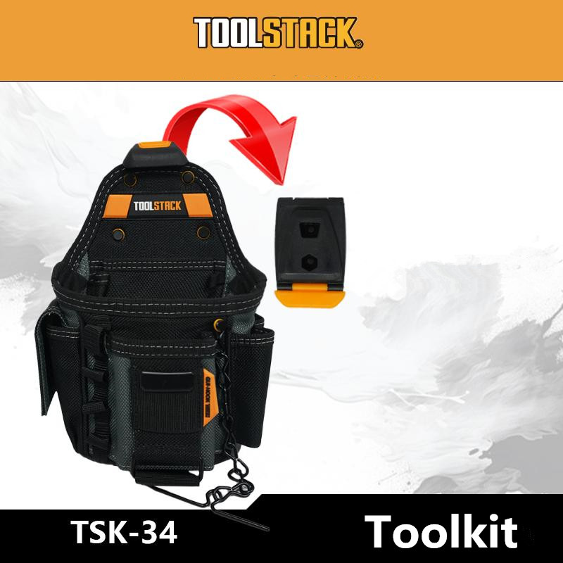 กระเป๋าเครื่องมือแบบแขวนเร็ว, กระเป๋าคาดเอวเครื่องมือช่างไฟฟ้ามัลติฟังก์ชั่น TSK-34 | Shopee ...