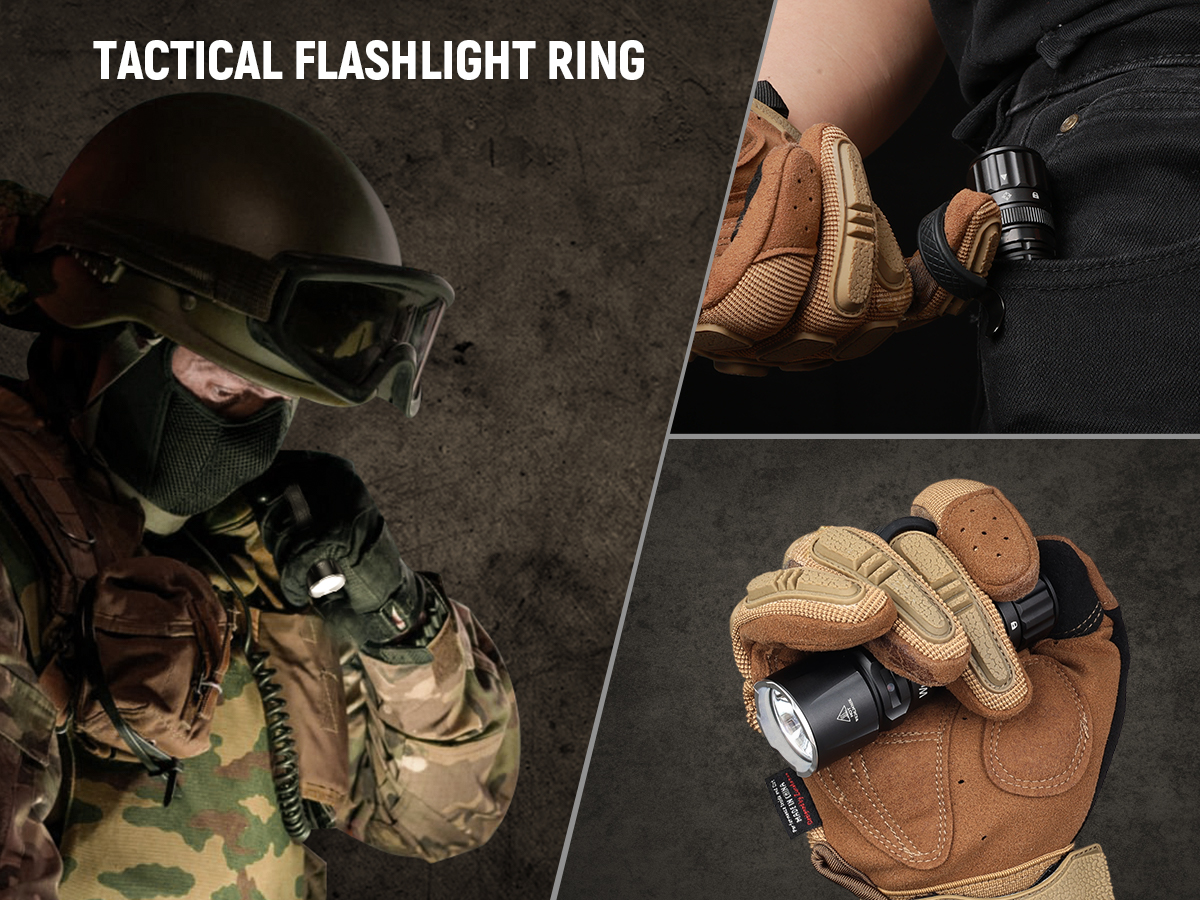 Wurkkos TD07 1300LM SFT25R โหมดยุทธวิธีระยะไกล 479m หมุนและปุ่มหางสวิทช์ไฟฉาย led | Shopee Thailand