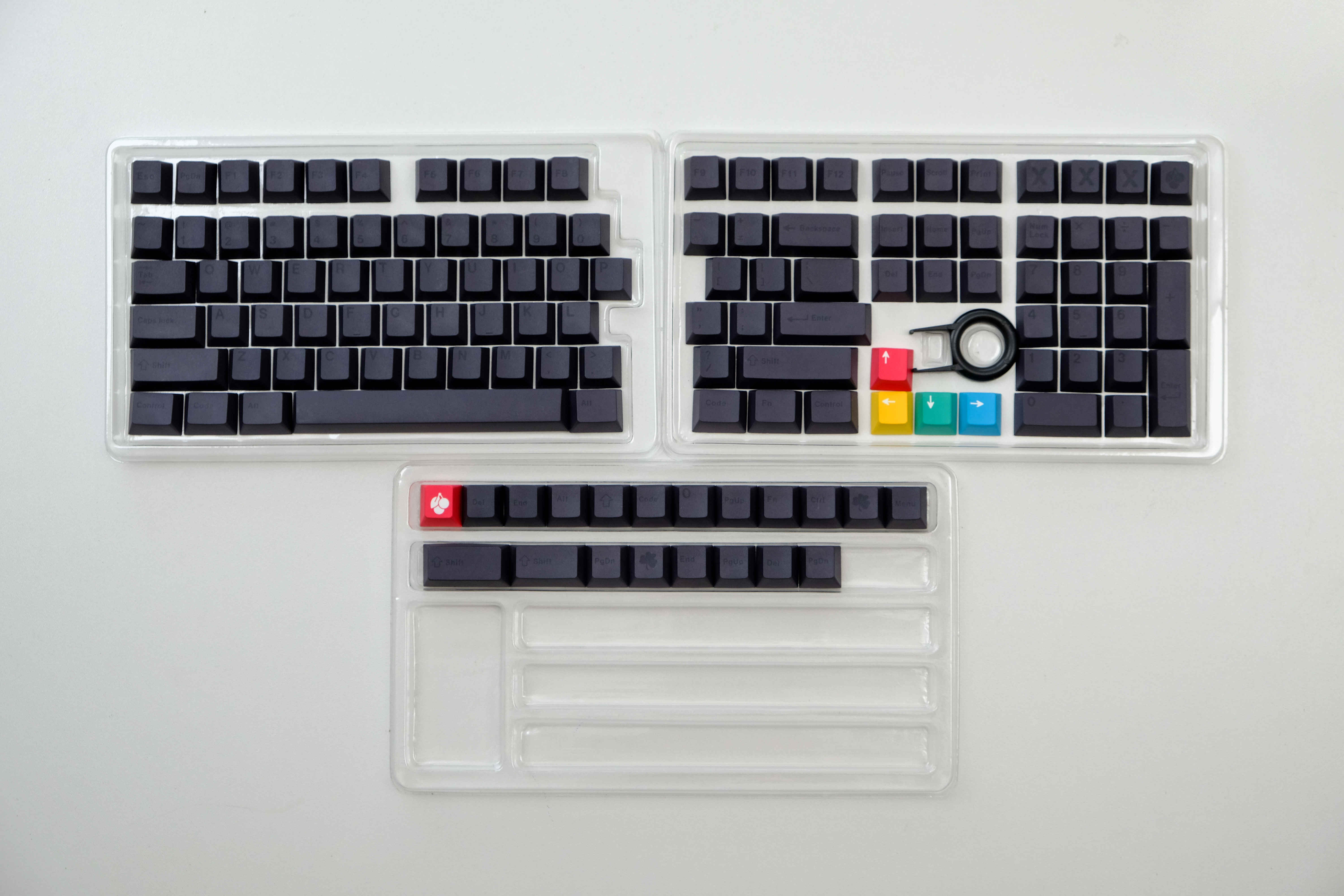 Gmk Black Grey Keycaps Set 129 Keys PBT Keyboard Cap Cherry Profile เกม ...