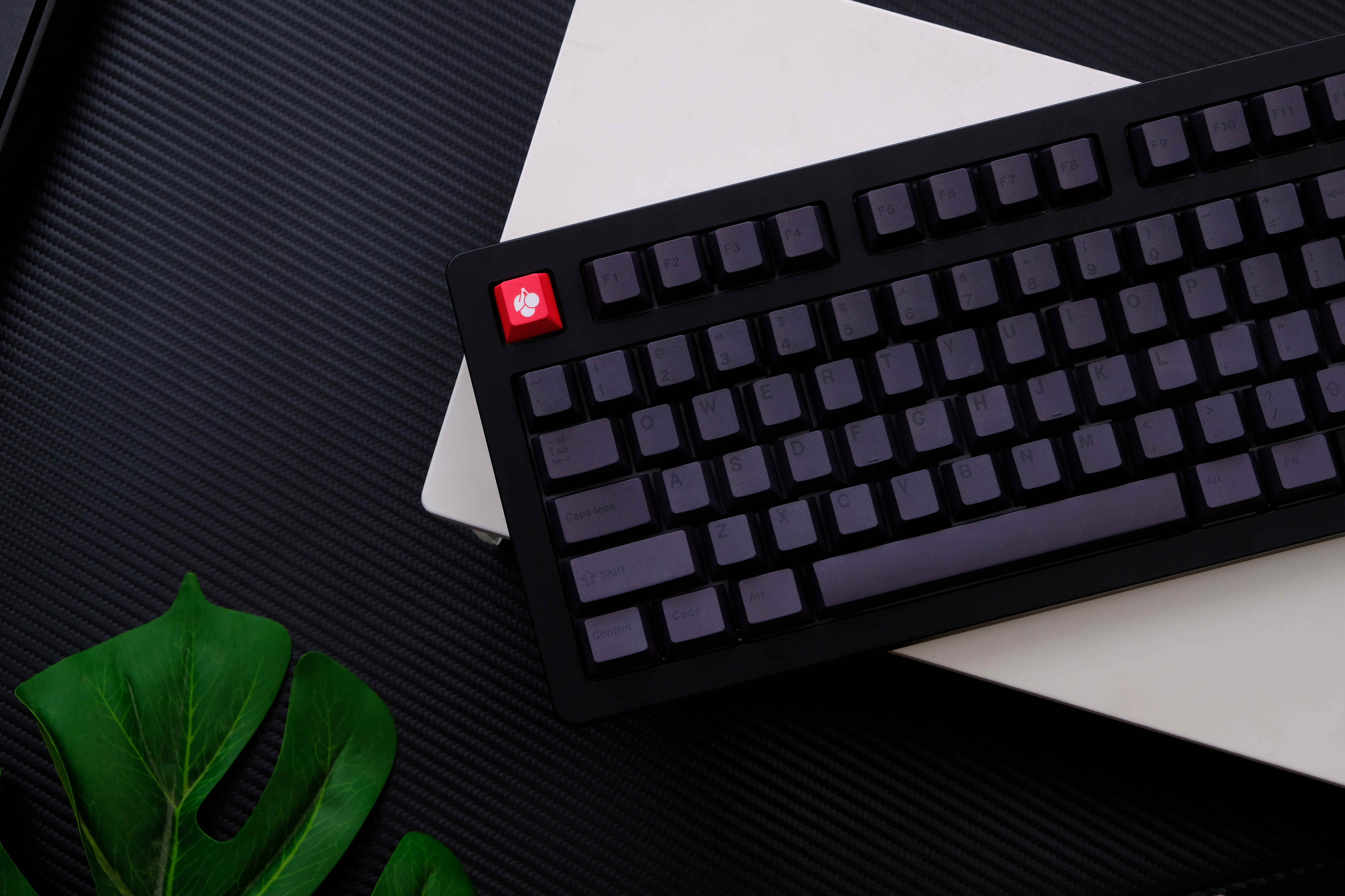 Gmk Black Grey Keycaps Set 129 Keys PBT Keyboard Cap Cherry Profile เกม ...
