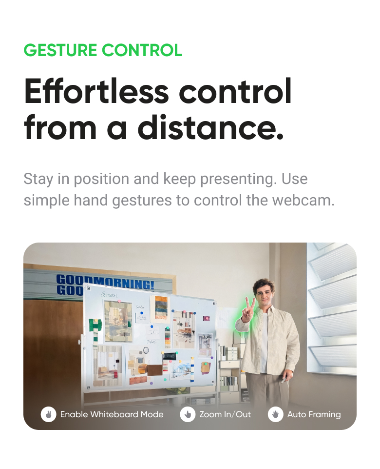 Insta360 Link 2C - 4K Webcam for PC/Mac, Sensor 1/2", Auto Framing, HDR ...