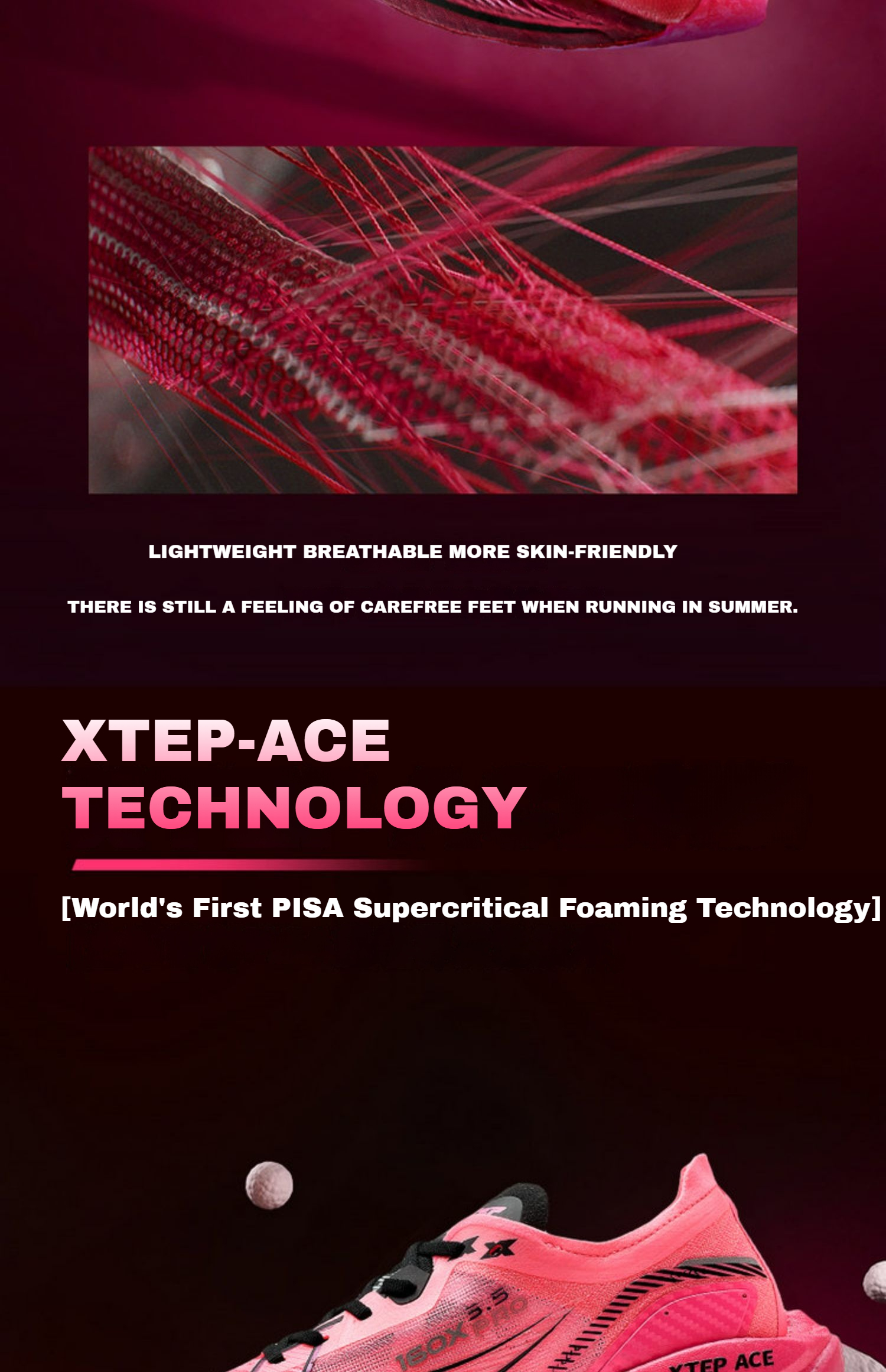 【xtep】160X3.0 Pro+160X3.5 Pro | รองเท้าวิ่งมาราธอน PB รองรับแรงกระแทก สําหรับผู้ชาย | Shopee ...