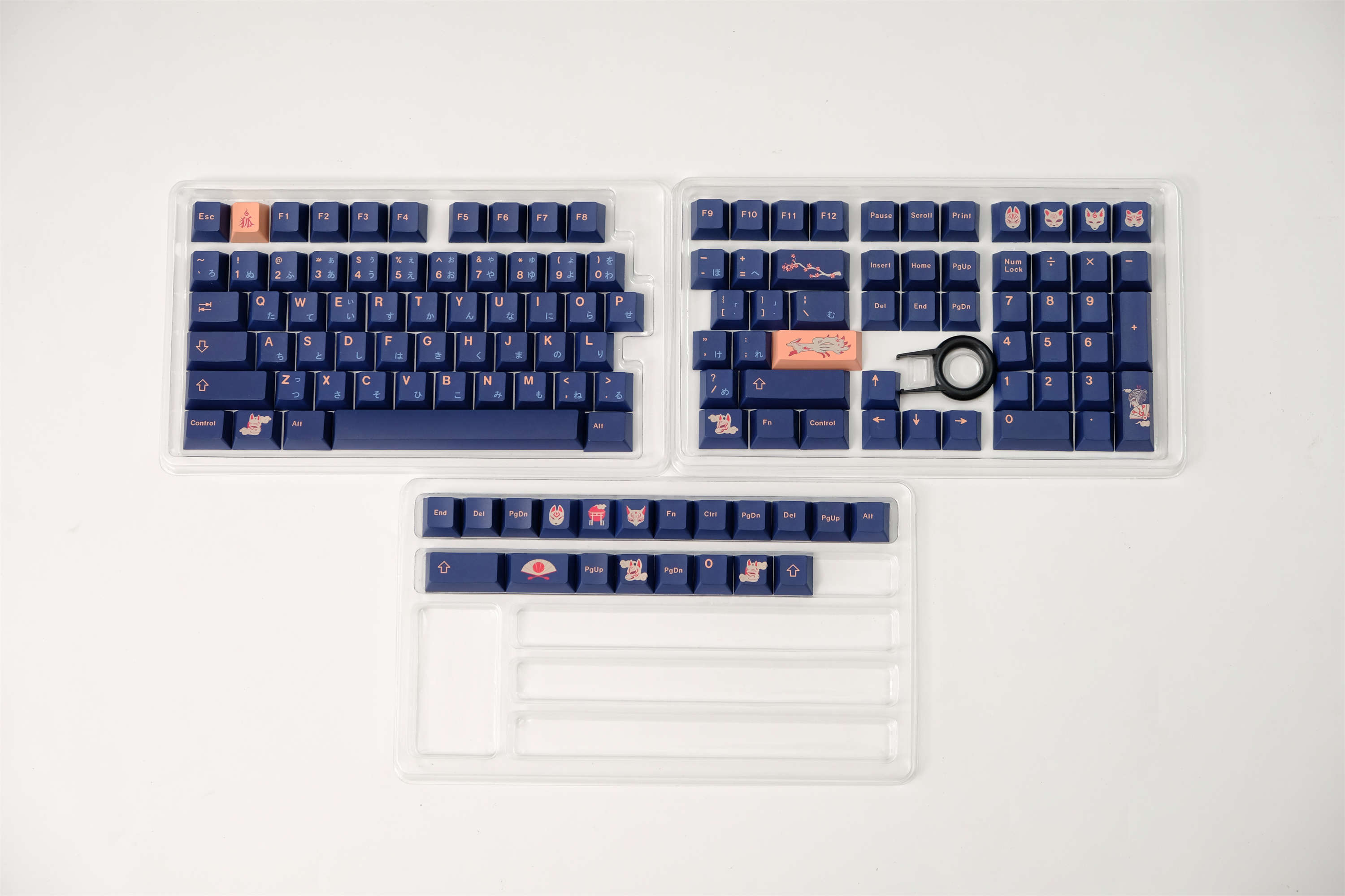 Gmk Fox Keycaps ชุด 129 คีย์ PBT คีย์บอร์ดหมวกโปรไฟล์เชอร์รี่ GMK เกม ...