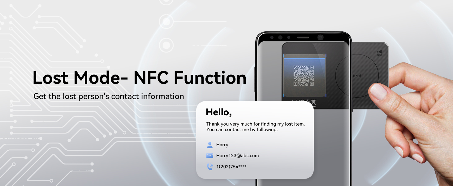 MiLi MiCard Pro สําหรับ Android การ์ดป้องกันการสูญหายอัจฉริยะพร้อมฟังก์ชั่น NFC โหมดที่สูญหาย ...