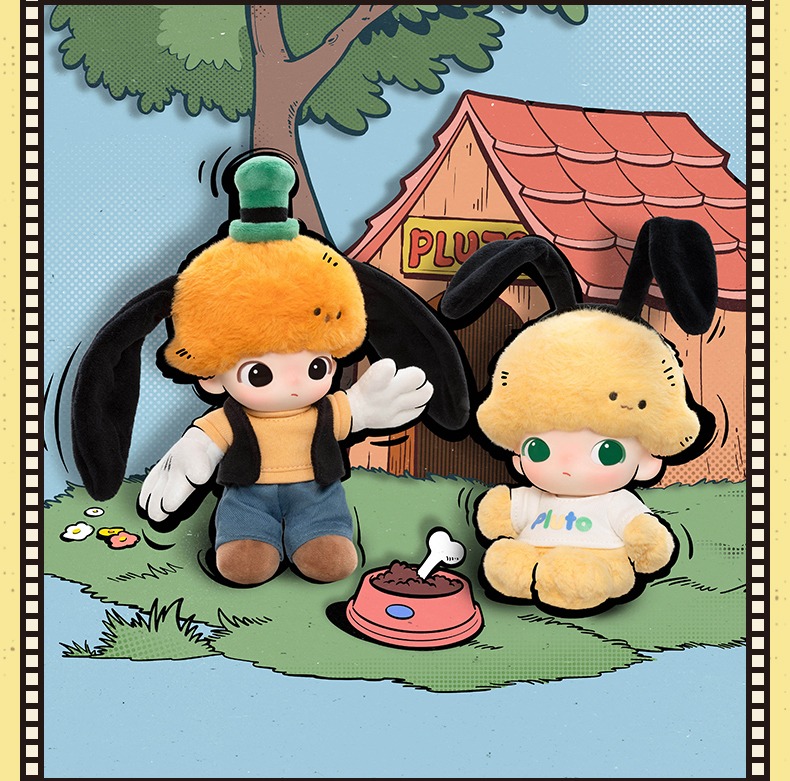 🎈DIMOO WORLD x Disney Series กล่องปริศนาพวงกุญแจตุ๊กตาไวนิล Dimoo ...