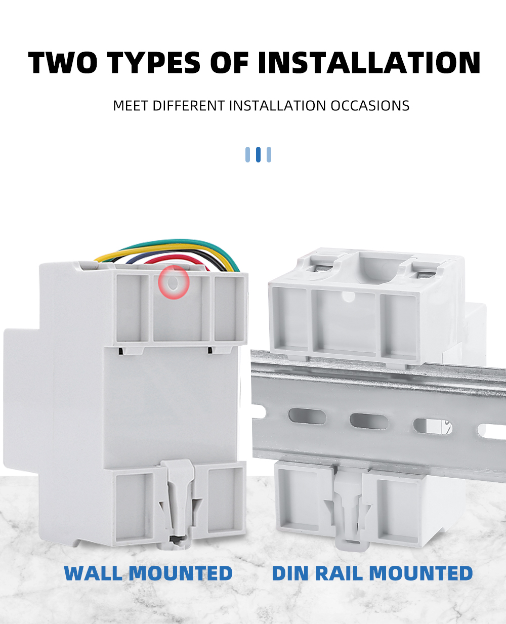 สวิตช์ควบคุมระดับน้ำอัตโนมัติ DF-96ED / DF-96DK 20A 220V สำหรับปั๊มน้ำ พร้อมสายไฟ 2 เมตร ...