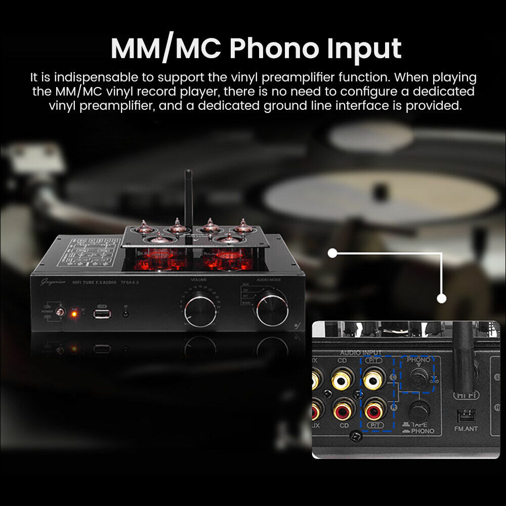 จากอังกฤษ 6922 วงจร lossless 5.0 บลูทูธ Class A 6K4 6N2 สูญญากาศ Preamp ...