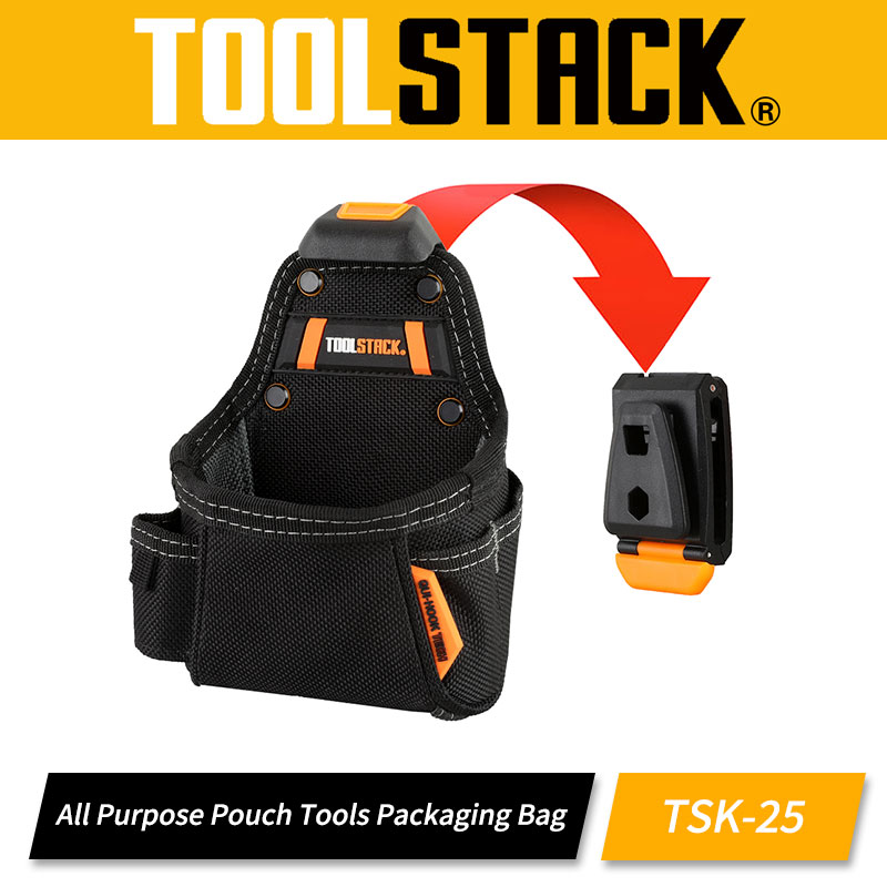 Toolstack TSK-25 กระเป๋าช่างไม้ XS Mini Carpenter Organizer กระเป๋ามัลติฟังก์ชั่ Worker Storage ...