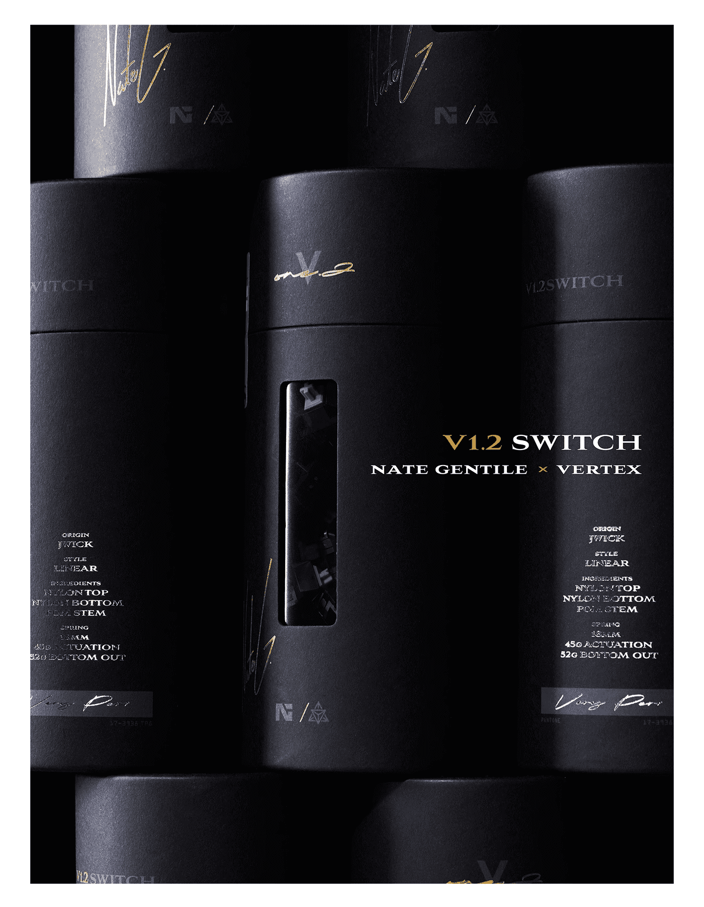 -LW- Vertex V1.2 Switch Linear คีย์บอร์ดแบบกําหนดเอง MX Switch | Shopee ...