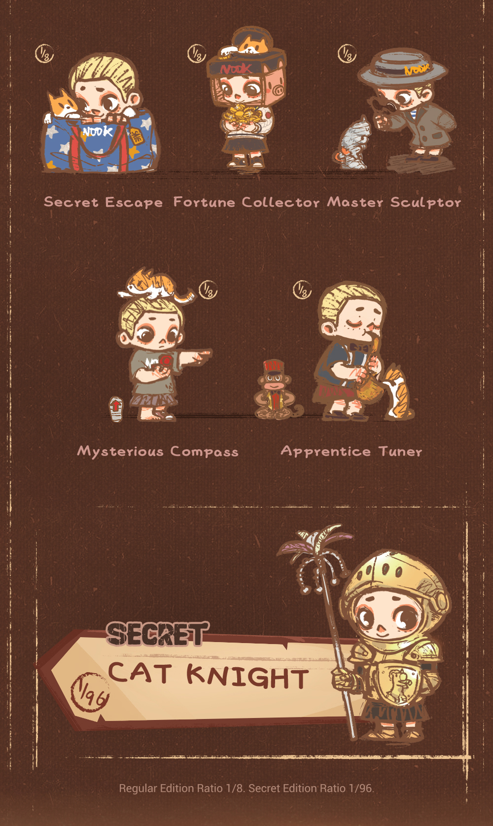 52TOYS NOOK In Vintage Store Series Blind Box Figure Toy | Shopee Thailand