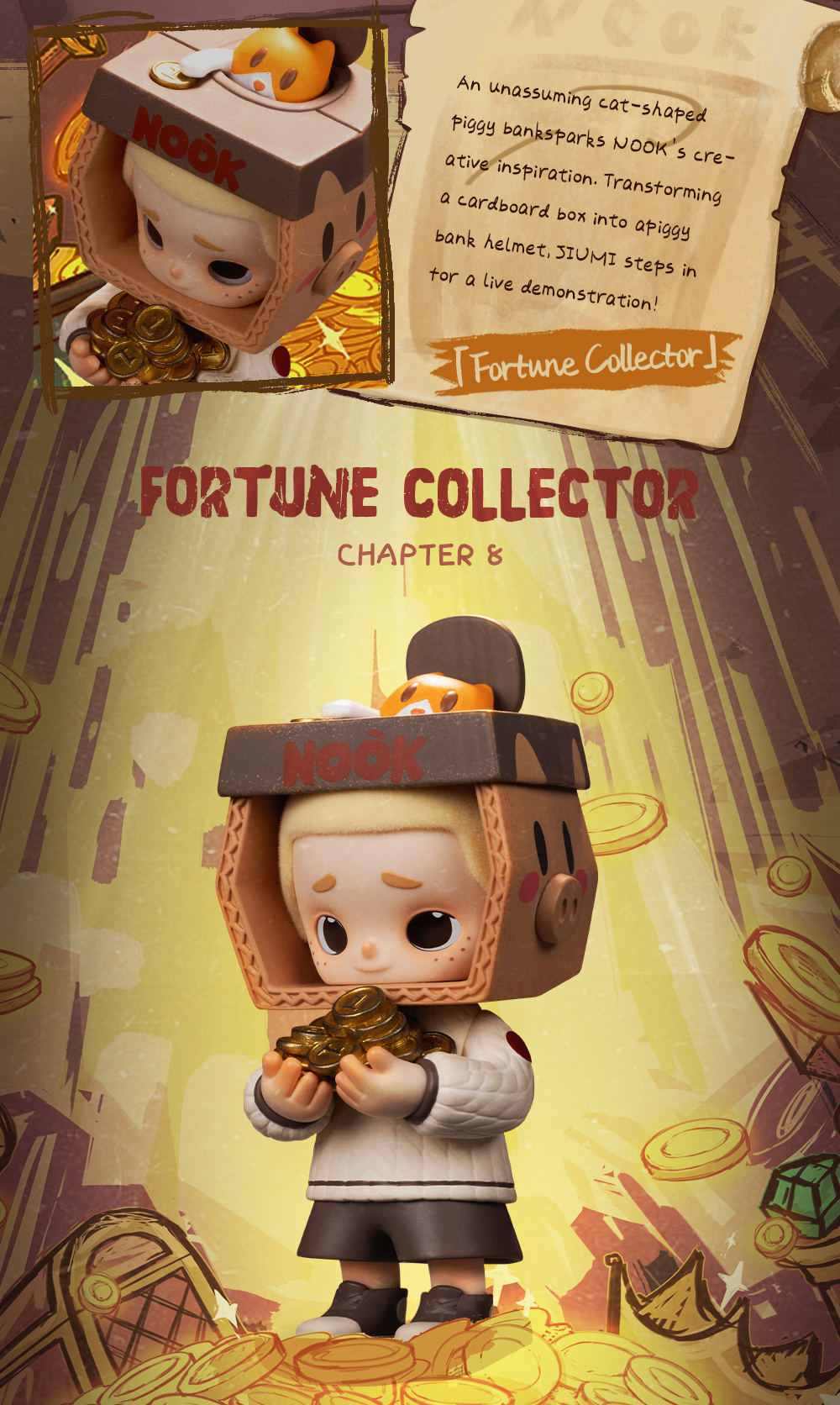 52TOYS NOOK In Vintage Store Series Blind Box Figure Toy | Shopee Thailand