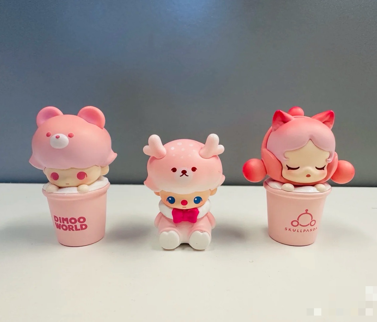 ของแท้ Popmart popbean taiwan sp dimoo ตกแต่ง charm ตุ๊กตามินิน่ารัก ...