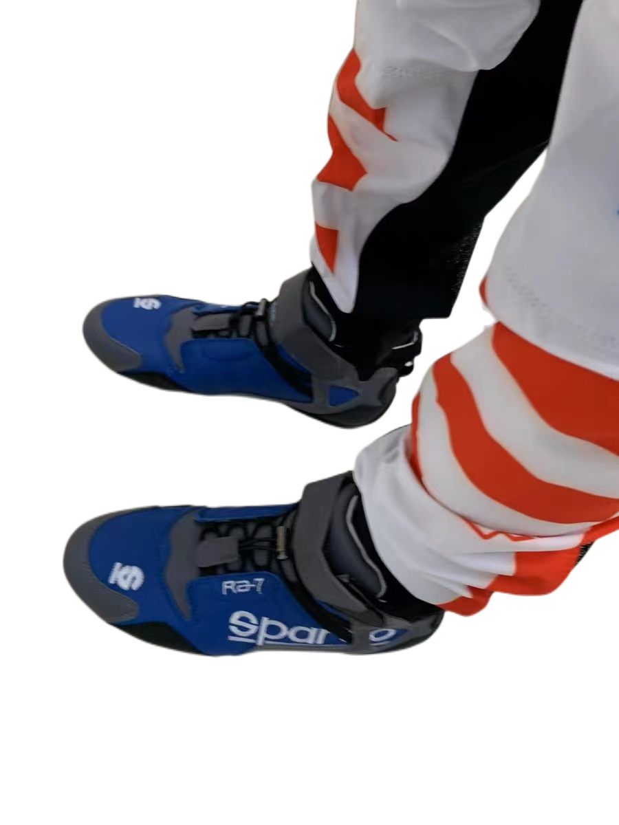 Sparco racing shoes FIA certified genuine leather driving shoes kart ...