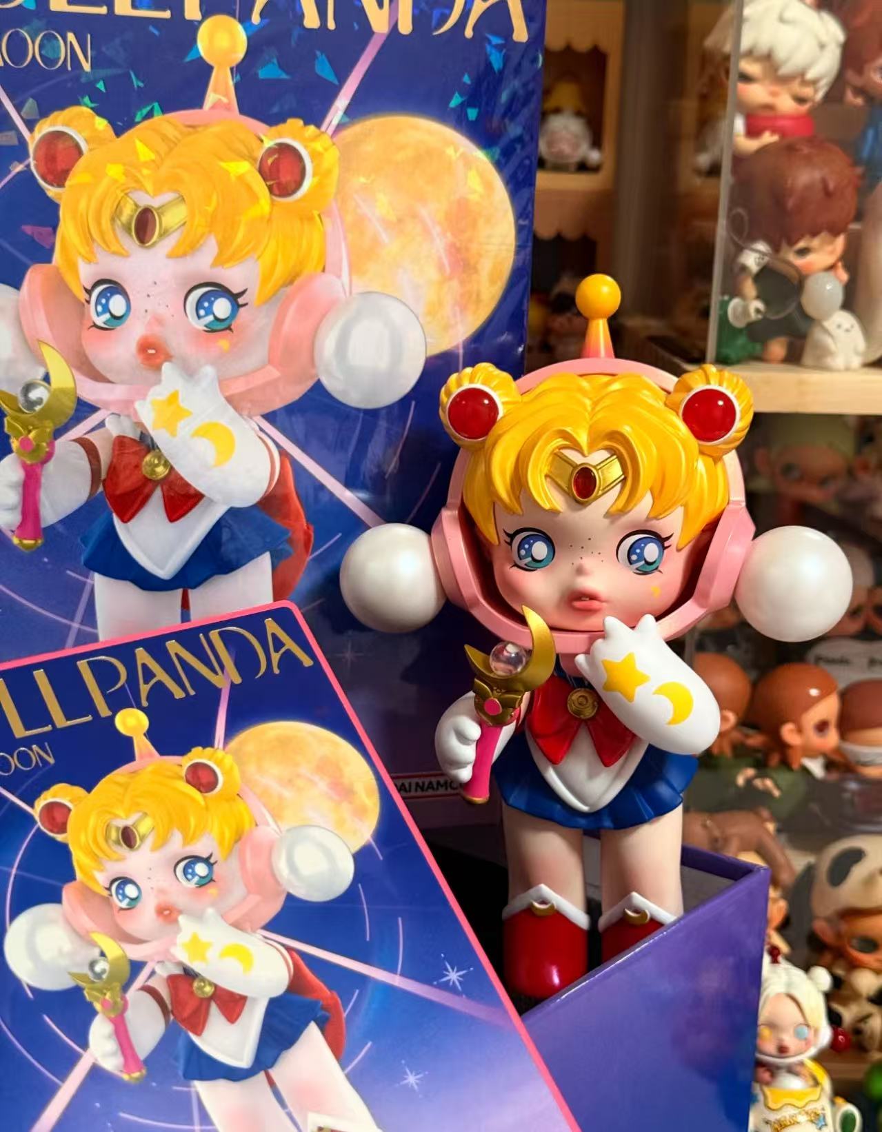 Popmart SKULLPANDA SP Sailor Moon 200% Series Figure ตุ๊กตาของขวัญตก ...
