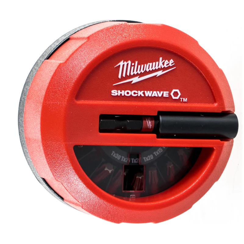 Milwaukee 4932430904 Impact Duty Puck ชุด 15 ชิ้นผู้ถือสว่าน 25 มม.PH ...