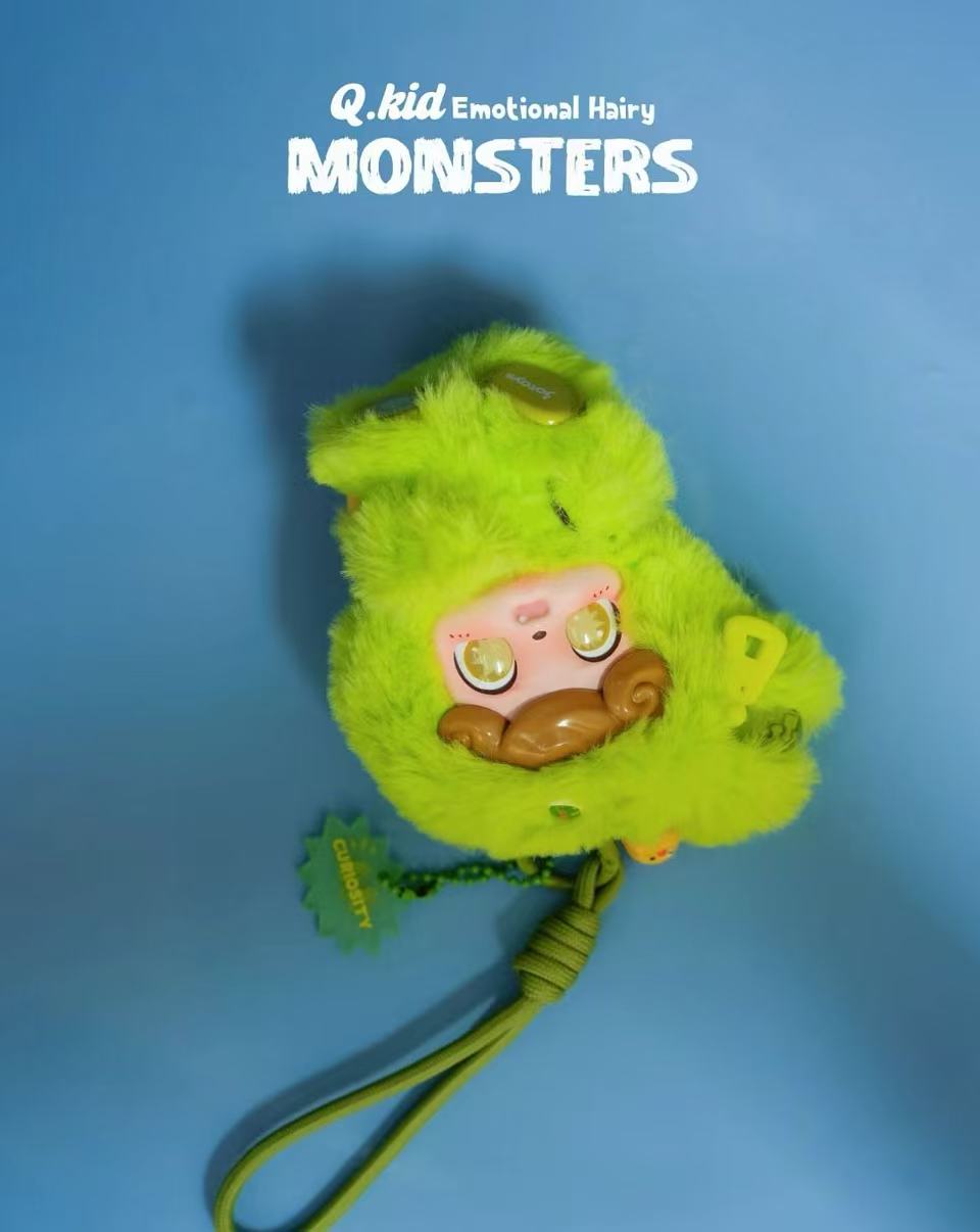 Q.kid JOTOYS Q Baby Emotional Furry Monster Series ตุ๊กตาอินเทรนด์ตุ๊กตาจี้ของขวัญ | Shopee Thailand