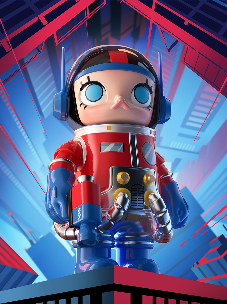 Pop MART MEGA SPACE MOLLY 400% Optimus Prime | Shopee Thailand