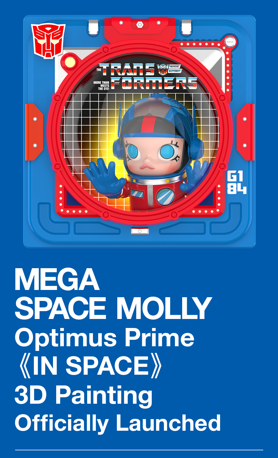 POP MART MEGA SPACE MOLLY Optimus Prime 《IN SPACE》 3D Painting | Shopee ...