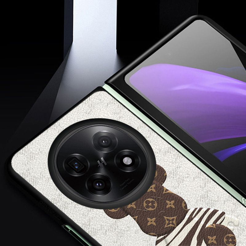 ค้นหา N5 Casing Case สําหรับ Oppo Find N5 N3 N2 Bear Pattern PU Leather ...