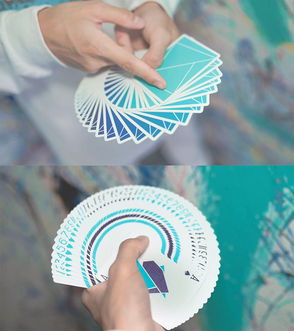 【TCC】Flexible Gradient Blue โดย tcc card Collection card การ์ดเวทย์ ...