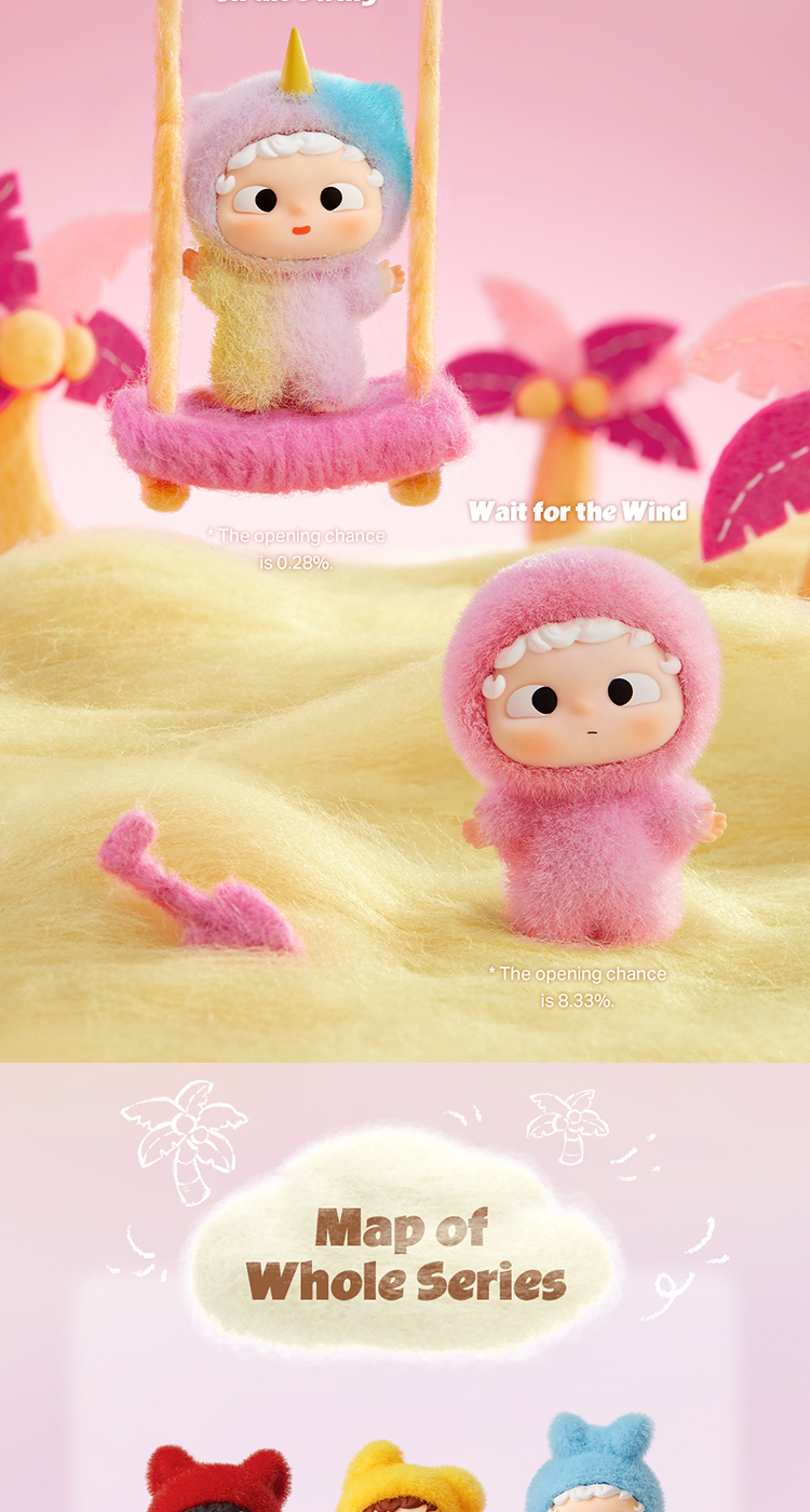 Heyone Ozai-Furry Animals Shelter Series Furry Mini Beans รูปกล่องตาบอด ...