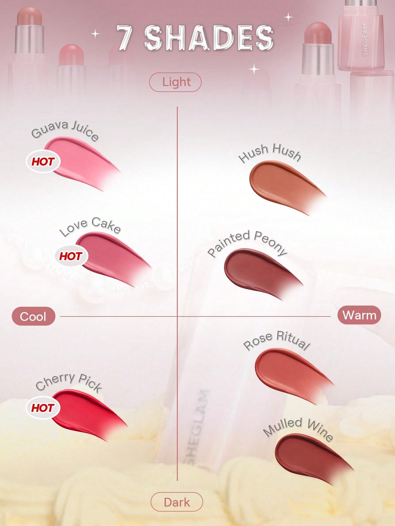 Sheglam Buttery Bliss Blush Stick Chestnut Flush Smooth Flawless ...