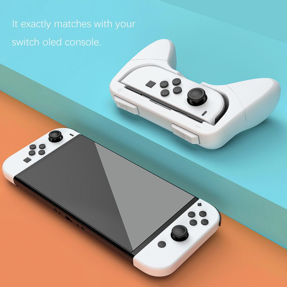 1 คู่ (2 ชิ้น) ซ้าย + ขวา JoyCon Grip Gamepad Brackets Hand Grip ...