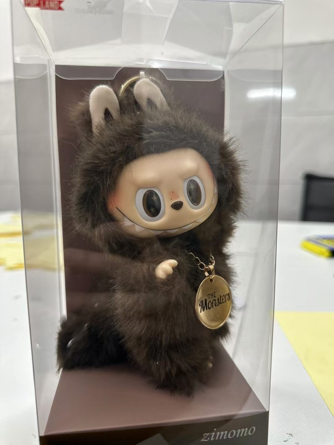 POPMART ZIMOMO THEMONSTERS ANGELINCLOUDS Vinyl Doll Keychain【ตุ๊กตา DIY ...