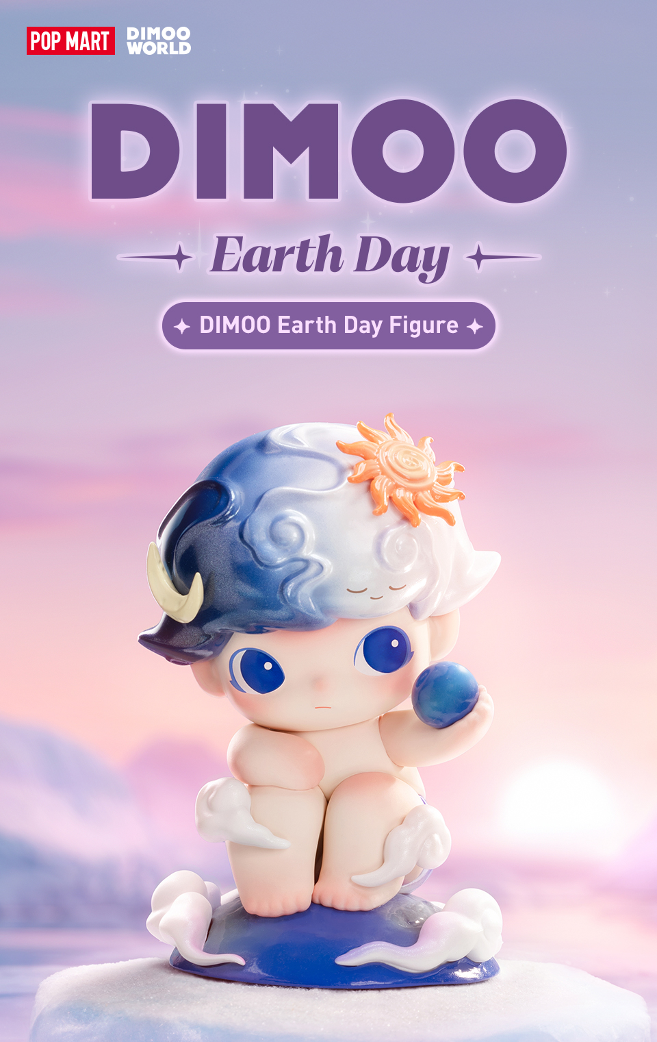POP MART DIMOO Earth Day Figure | Shopee Thailand