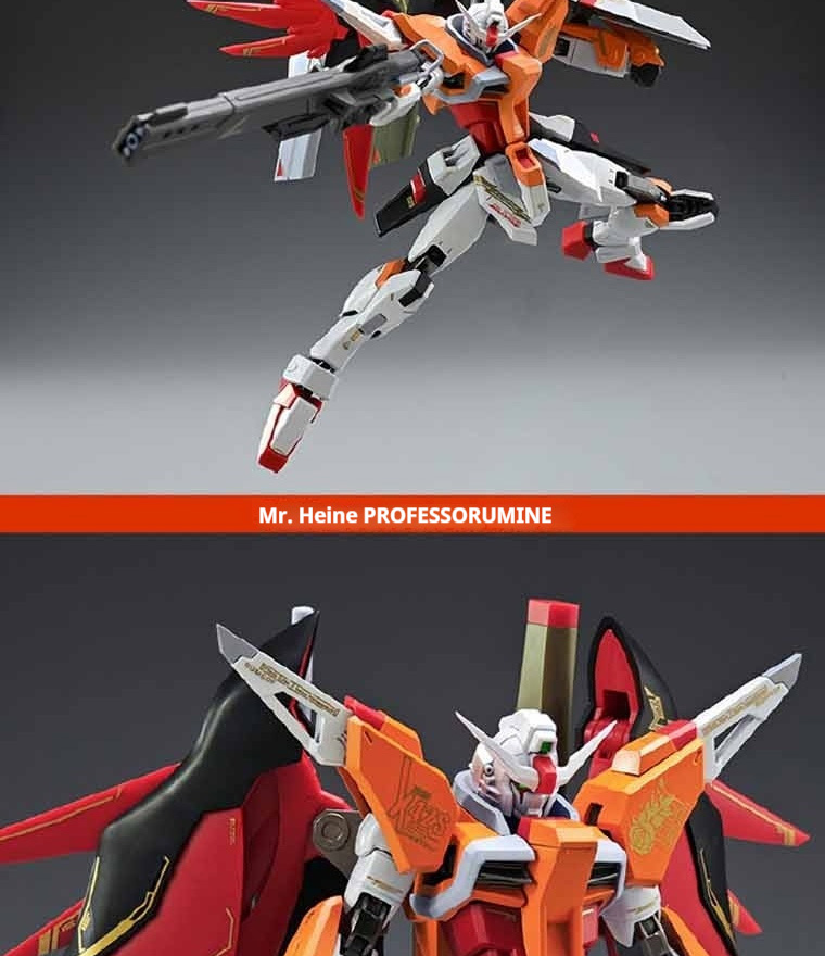 Angry SHINN ASUKA x42s HEINE WESTENFLUSS CUSTOM Assembly model+light ...