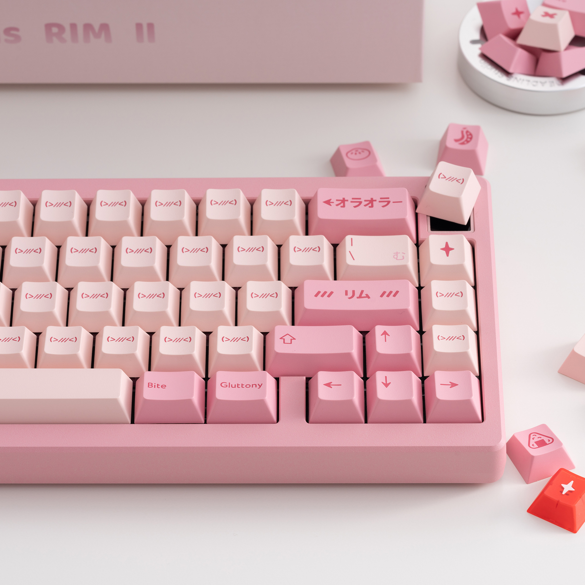 พัดลม PBT Rim R2 ชุด PBTfans ปุ่มกด | Shopee Thailand