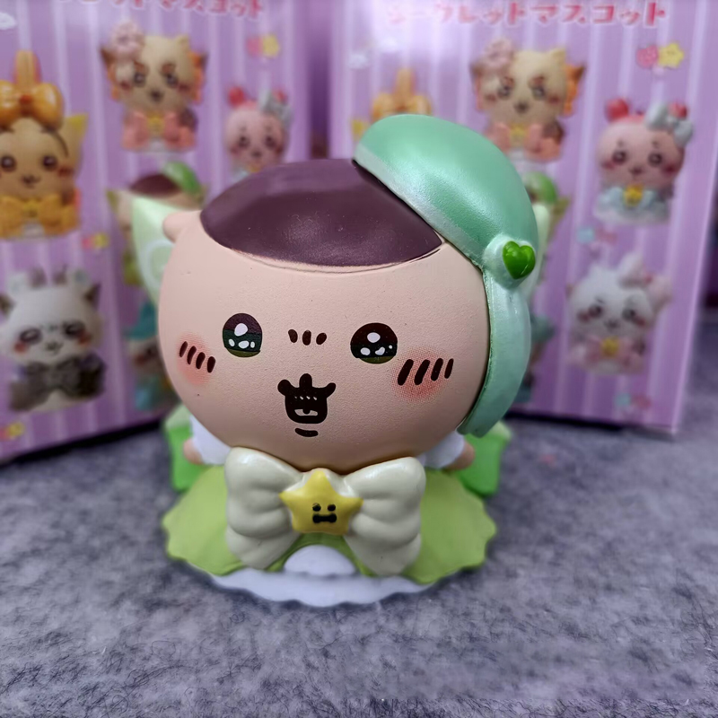 7 ชิ้น/เซ็ต Chikawa อะนิเมะรูป Kawaii น่ารักผีเสื้อ Fairy Hachiware Usagi รุ่น Q PVC Action ...