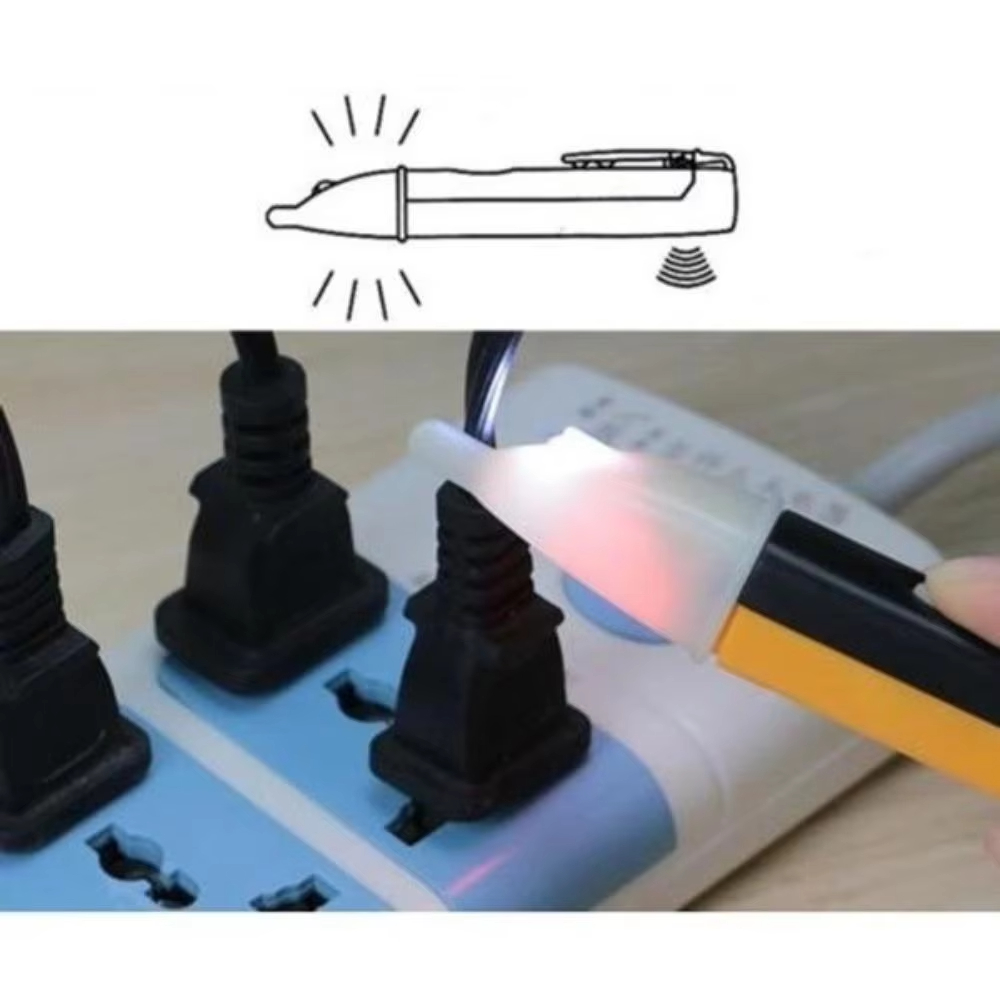 ปากกาวัดแรงดันไฟฟ้า Voltage Alert 1AC-D (สีเหลือง/ดำ) | Shopee Thailand