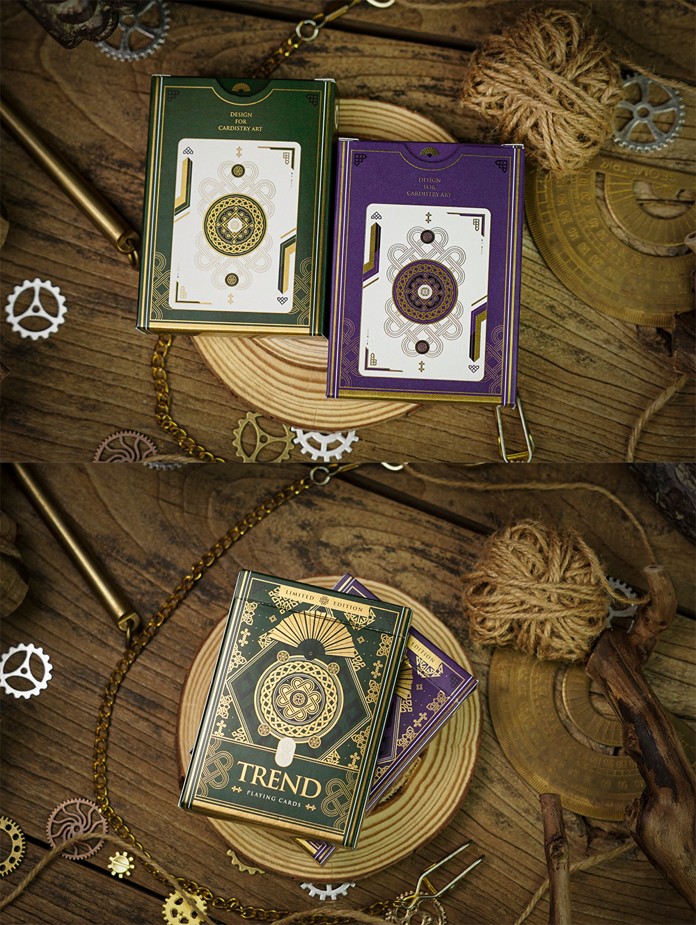【TCC】Trend deck by TCC magic card cardistry art card no number ไม่มี ...