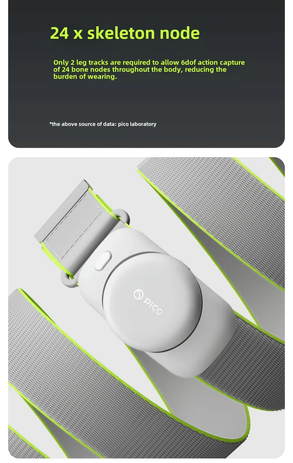 2025 ใหม่ PICO เอว Motion Tracker สําหรับ PICO 4 Ultra/PICO 4 Pro/ PICO ...