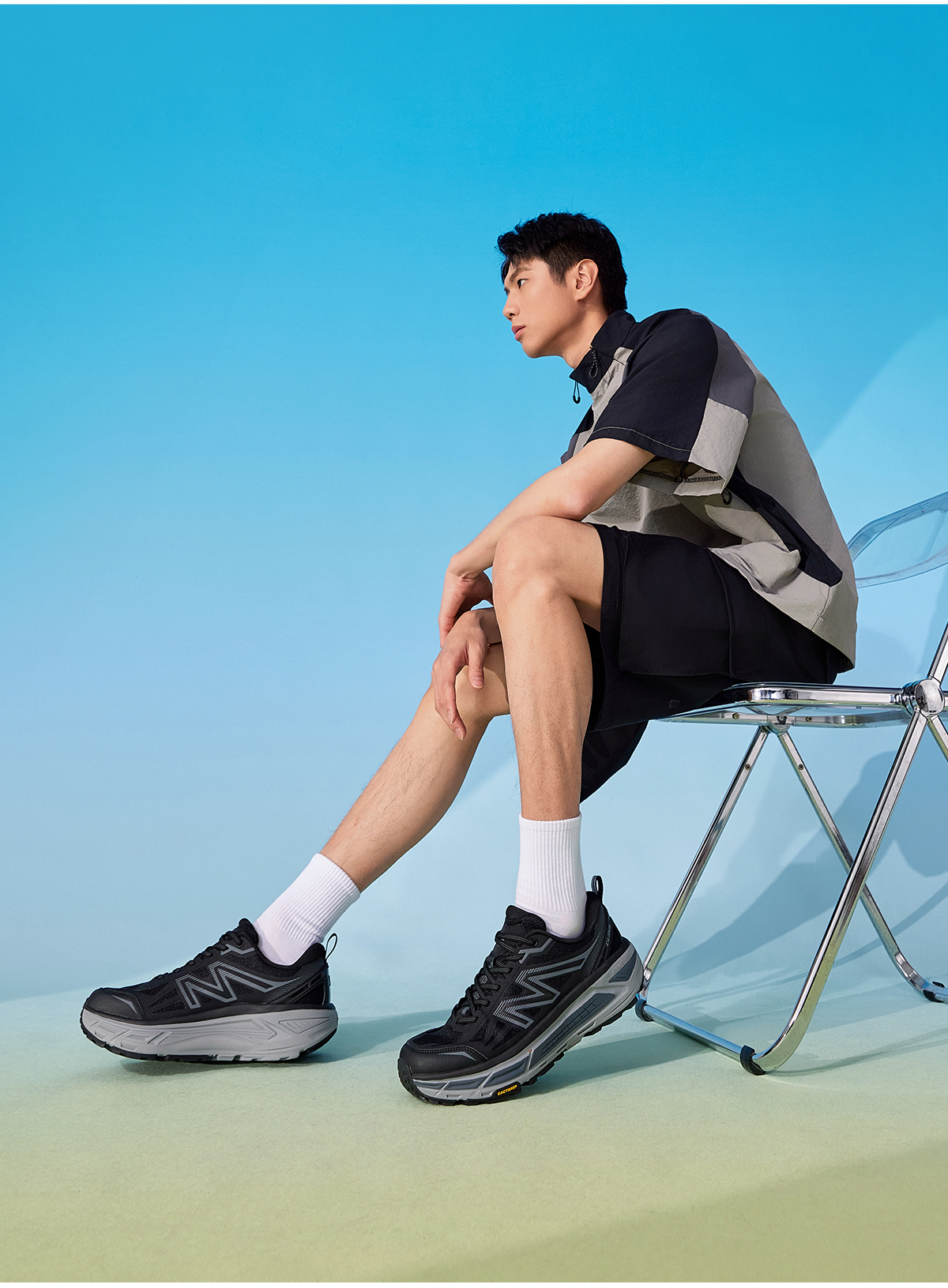 CAMEL CROWN【Wind Speed 2】รองเท้าวิ่งกันลื่นสําหรับผู้ชายรองเท้าผ้าใบ ...