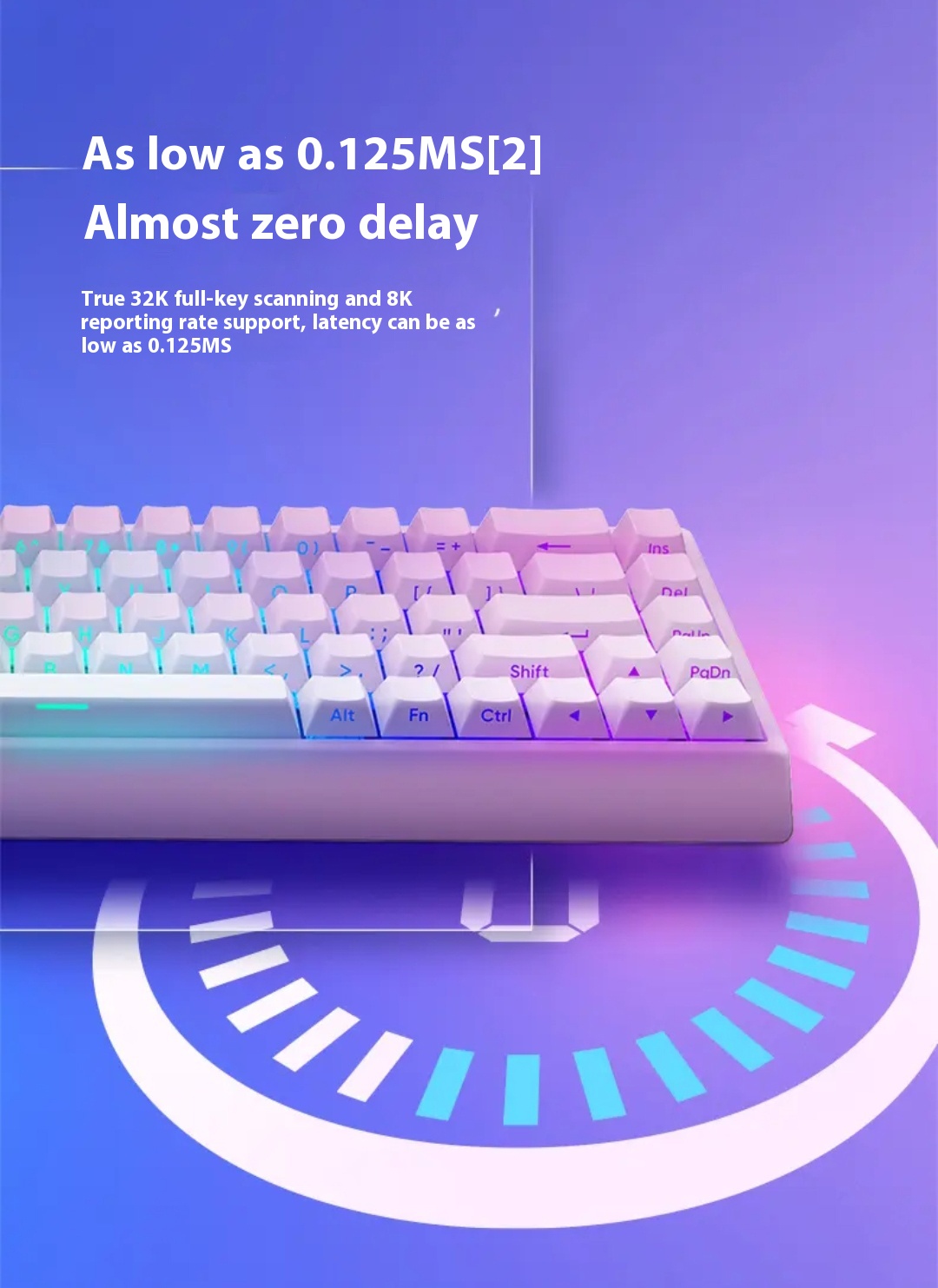 Carotmas Mercury68 Magnetic Wired Keyboard 65% Hot swappable RGB RT0.04 Custom Gaming Keyboard ...