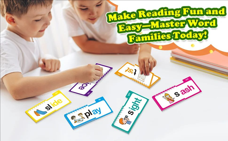30 หนังสืออ่านและคล้องจอง, Word Family Flash Card, ABC คำศัพท์แฟลชการ์ด ...