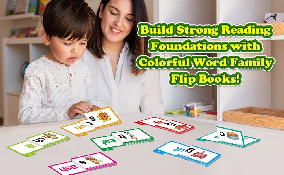 30 หนังสืออ่านและคล้องจอง, Word Family Flash Card, ABC คำศัพท์แฟลชการ์ด ...