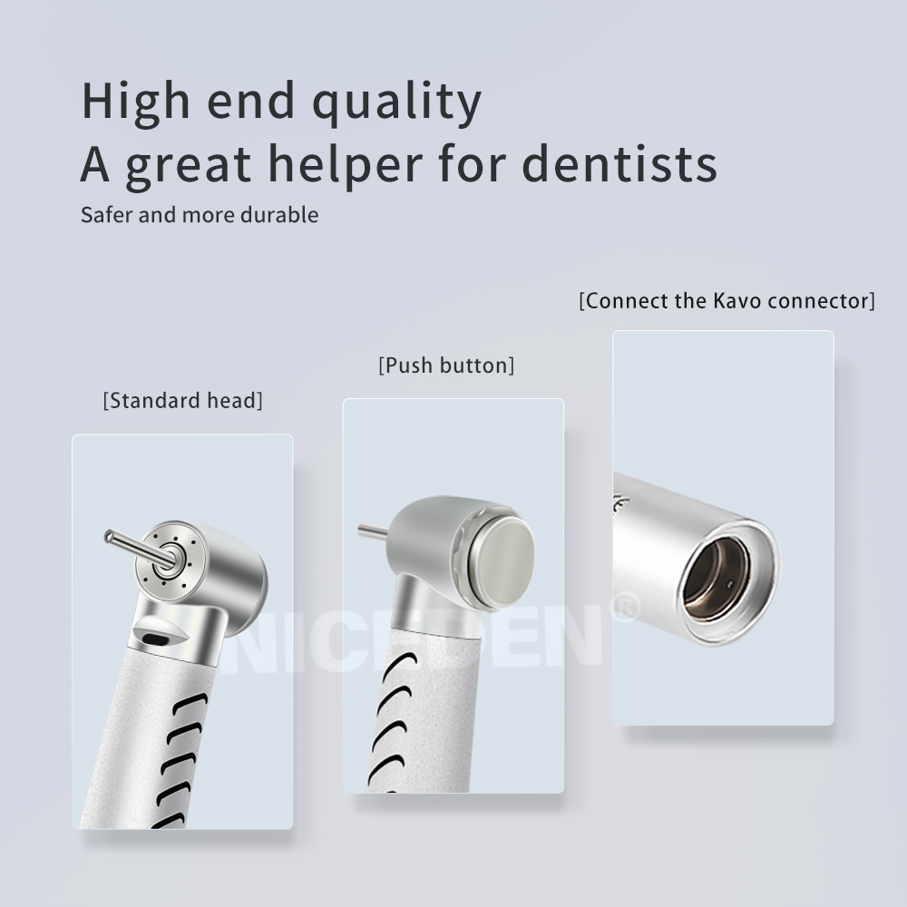 NICEDEN Kavo ทันตกรรม handpiece ความเร็วสูงไฟเบอร์ออปติก LED Turbine ...
