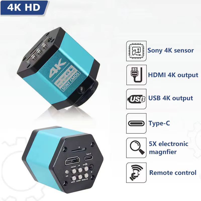 YIZHAN Industrial CCD Camera กล้องจุลทรรศน์ดิจิทัลอิเล็กทรอนิกส์ HDMI ...