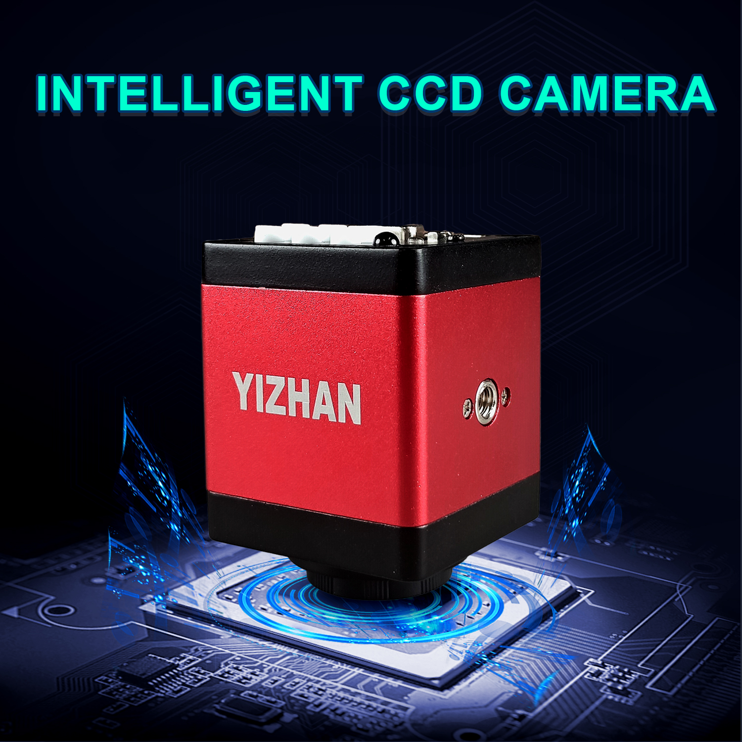 YIZHAN Industrial CCD Camera กล้องจุลทรรศน์ดิจิทัลอิเล็กทรอนิกส์ HDMI ...