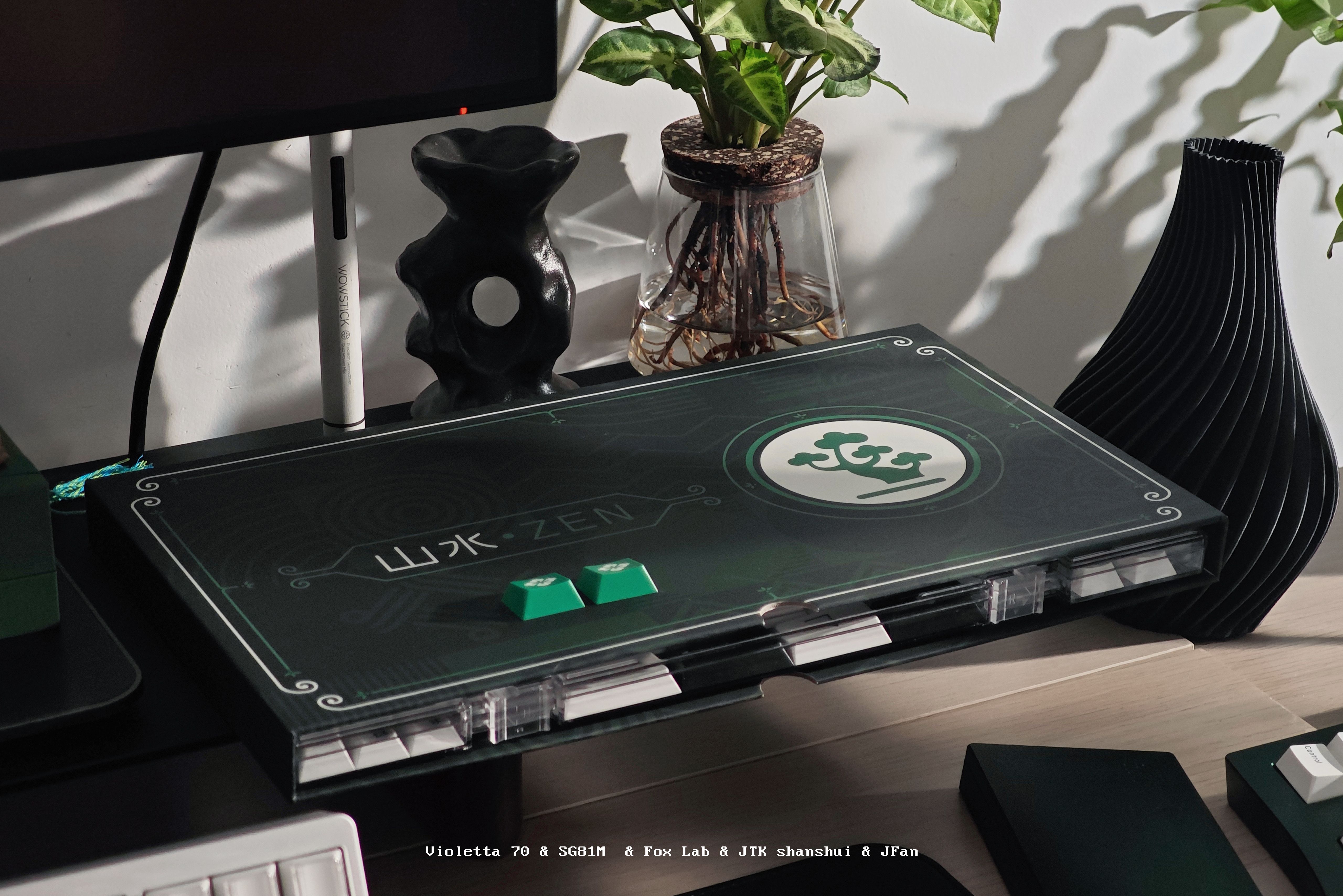 [ชุดฐาน] ปุ่มกดคีย์บอร์ด JTK Zen Cherry Profile | Shopee Thailand